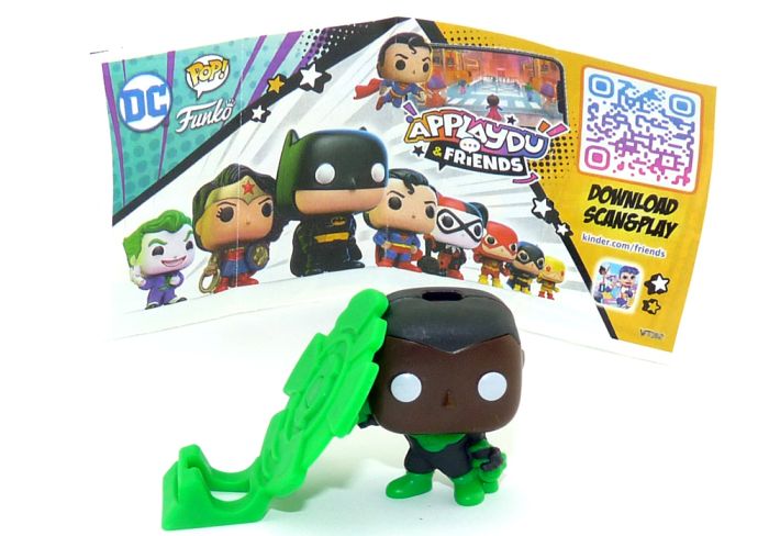 Funko DC Heroes Green Lantern mit Beipackzettel Kennung VT281 - Ü-Ei ...