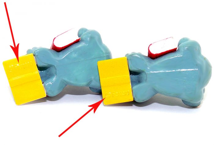 2x Conny Comic wo die ©Ferrero Kennung mal links unter dem Comic und ...