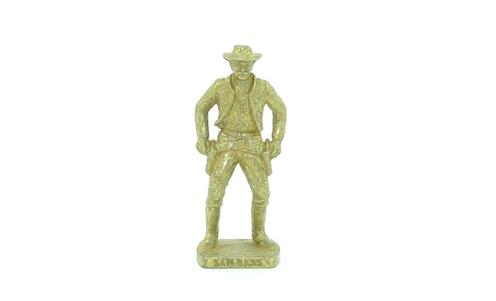 Metall Figuren Figur vom Cowboy und Indianer aus dem Üebrraschungei von ...