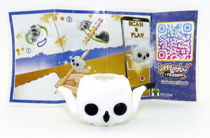 Harry Potter Hedwig Pen Top mit Beipackzettel (Kinder Joy - VD394) - Ü-Ei online Shop auf ...