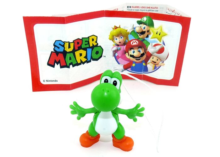 Super Mario Set aus dem Kinder Joy Ei 2025. Alle 10 Figuren mit allen ...