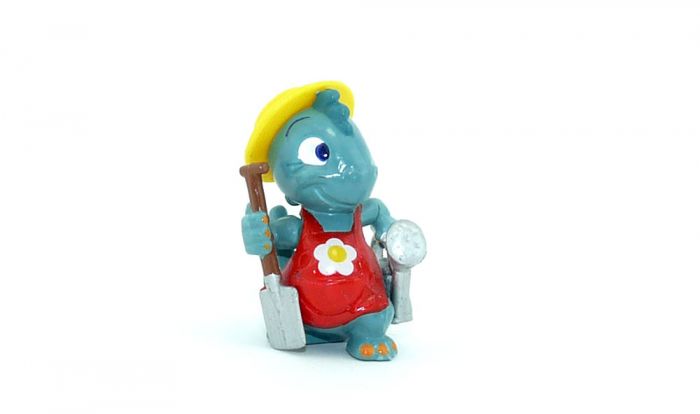 Die Dapsy Dino Familie aus dem Überraschungsei von Ferrero mit ...