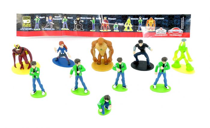 Ben Tenn Alien Figuren mit Beipackzettel - Ü-Ei online Shop auf Eierlei ...