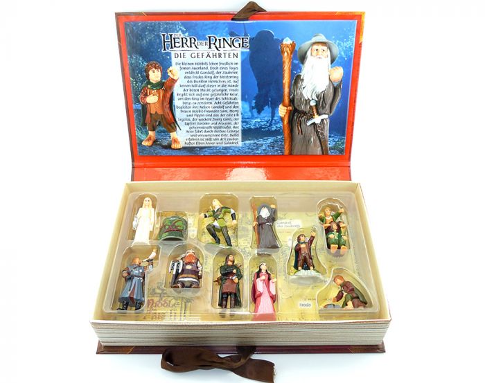 Der Herr der Ringe 1 Diorama mit allen Figuren der Serie "Die Gefährten ...
