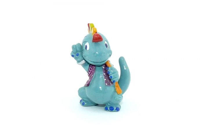 Die Dapsy Dino Familie aus dem Überraschungsei von Ferrero mit ...