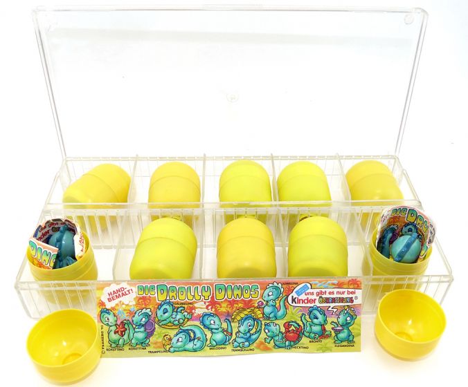 Die Drolly Dinos als Figensatz. Alle Figuren der Serie noch im Original ...