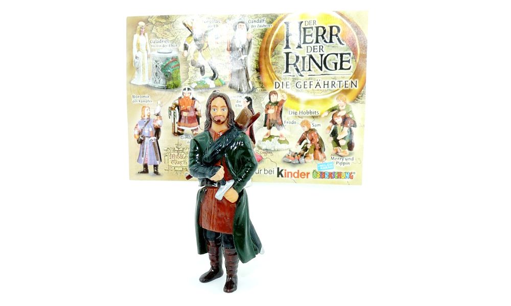 Der Herr der Ringe: Die Gefährten Figuren aus dem Film Kinofilm - Ü-Ei ...