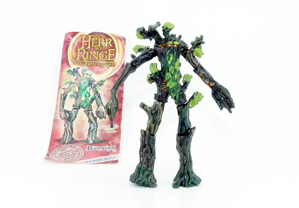 Baumbart der Ent mit Beipackzettel Figuren aus dem Überraschungsei von ...