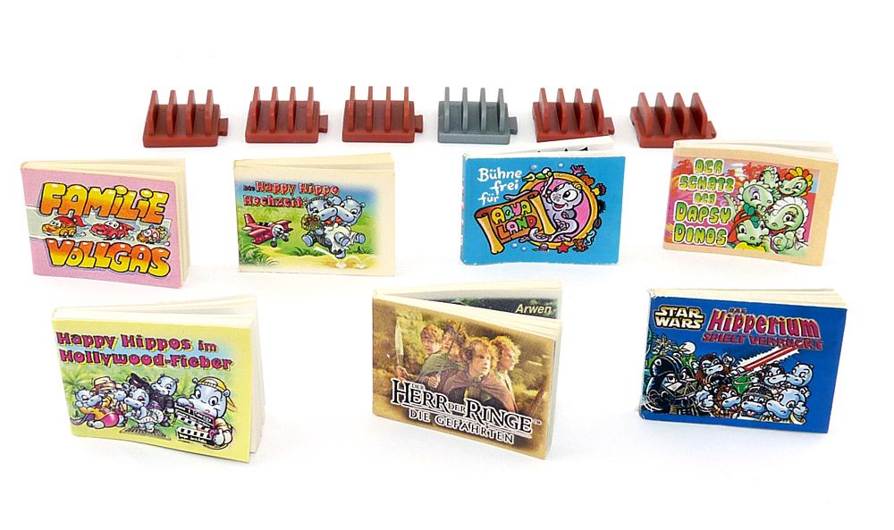 Alle 7 Ü-Ei Comics von Ferrero (Comics Set) Herr der Ringe, Hipperium ...