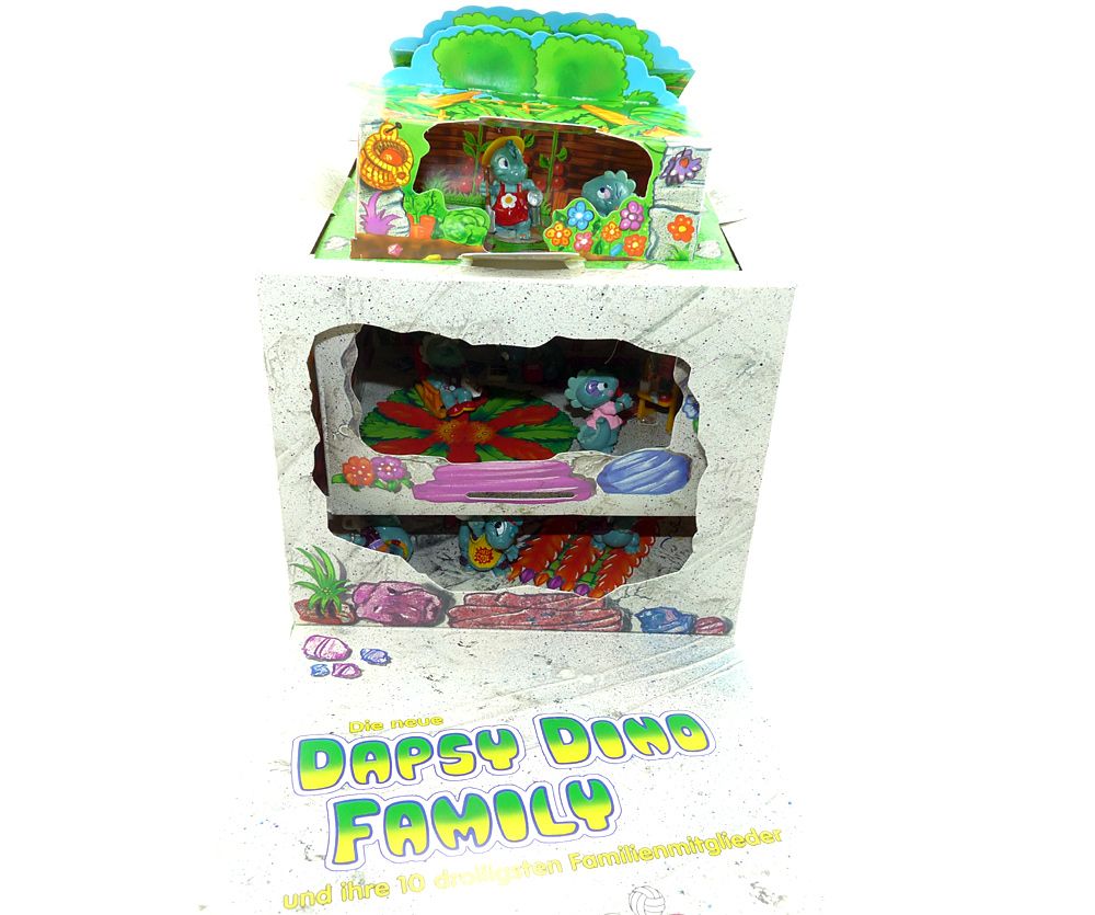 Diorama der Dapsy Dino Family als Würfel zum rausziehen - Ü-Ei online ...