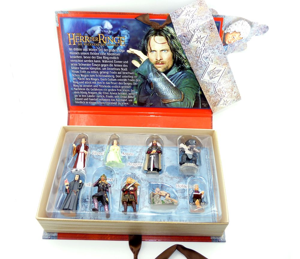 Der Herr der Ringe 3 Diorama mit allen Figuren der Serie "Die Rückkehr ...