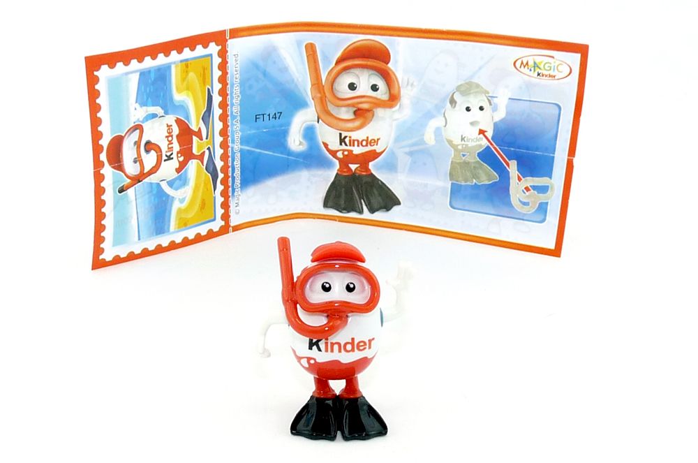 Kinderino Figuren Eiermann von Ferrero Kinder Ü-Ei Ü-Eier Sport ...