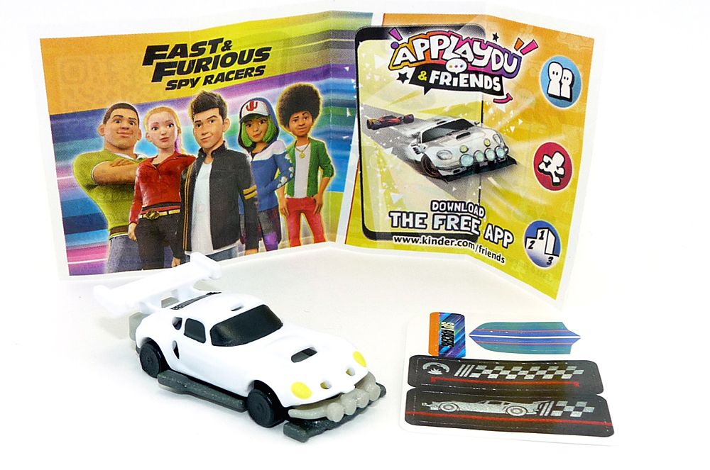 Layla Car von Fast and Furious Spy Racers. Beipackzettel mit der ...