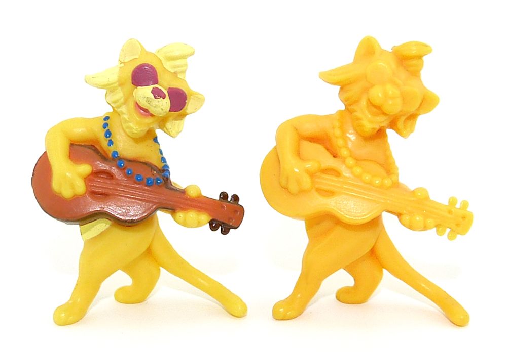 Hit Cat von den Aristocats aus dunkelgelben Grundmaterial (Ü-Ei ...