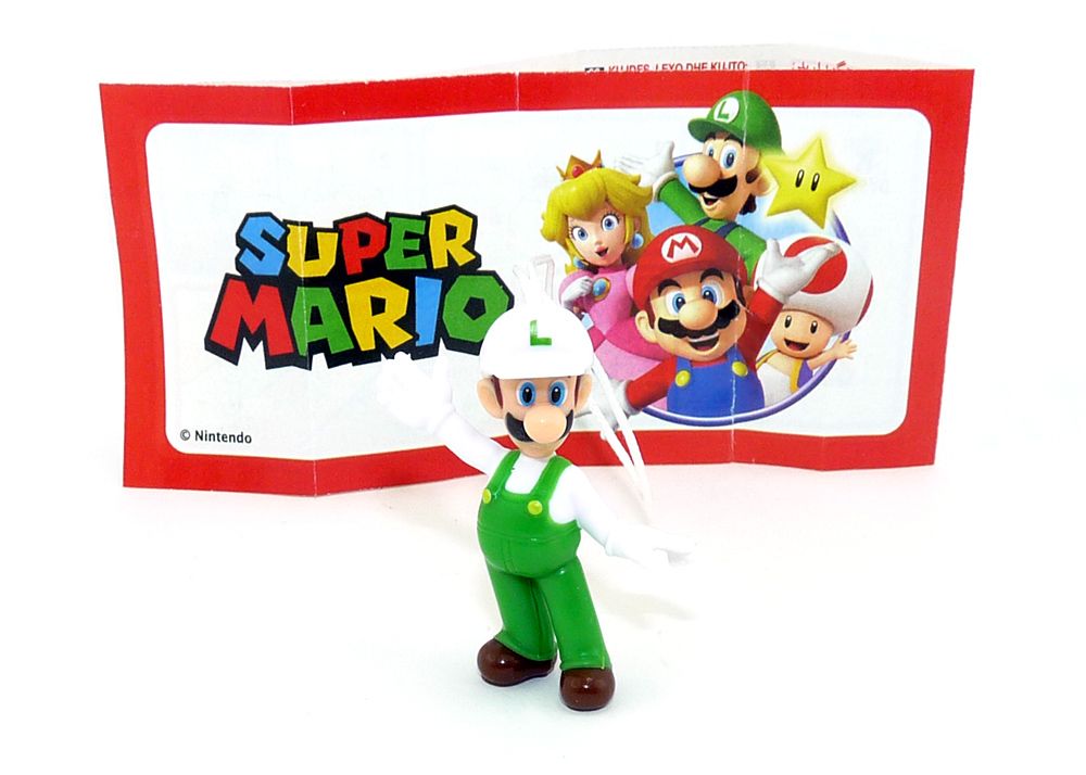 Super Mario Set aus dem Kinder Joy Ei 2025. Alle 10 Figuren mit allen ...