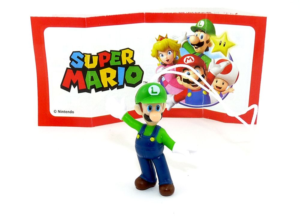 Super Mario Set aus dem Kinder Joy Ei 2025. Alle 10 Figuren mit allen ...