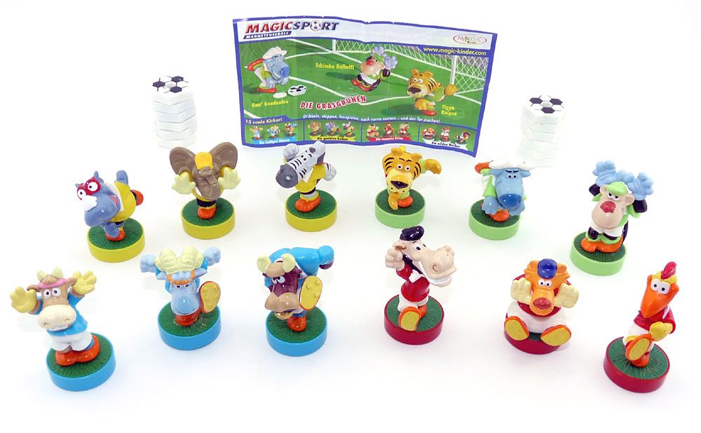 Magic Sport Fußballer Spiler Fussballspieler Ball spielen Manschaft ...