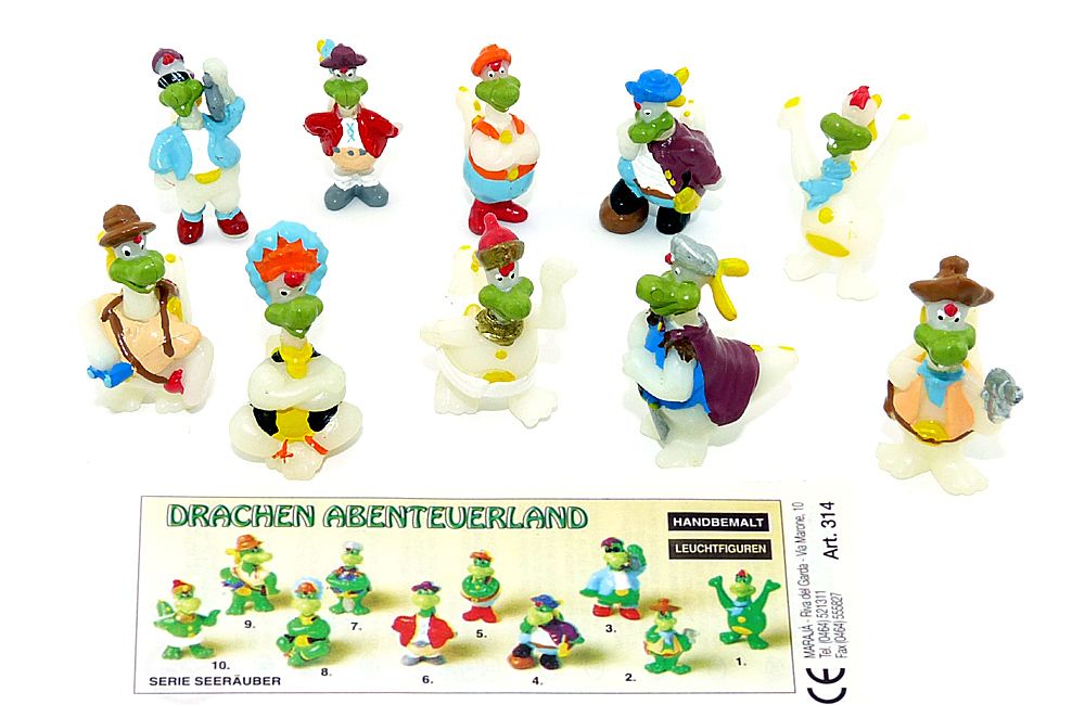 Satz Drachetto Prezzemolo FIguren von Maraja - Ü-Ei online Shop auf ...