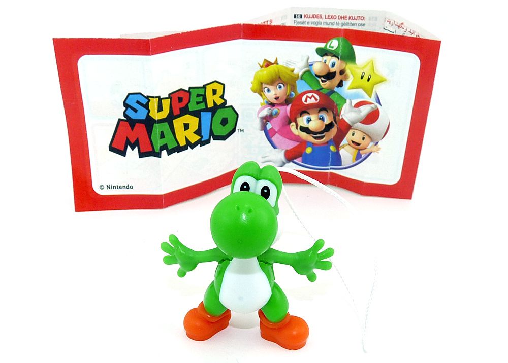 Super Mario Set aus dem Kinder Joy Ei 2025. Alle 10 Figuren mit allen ...