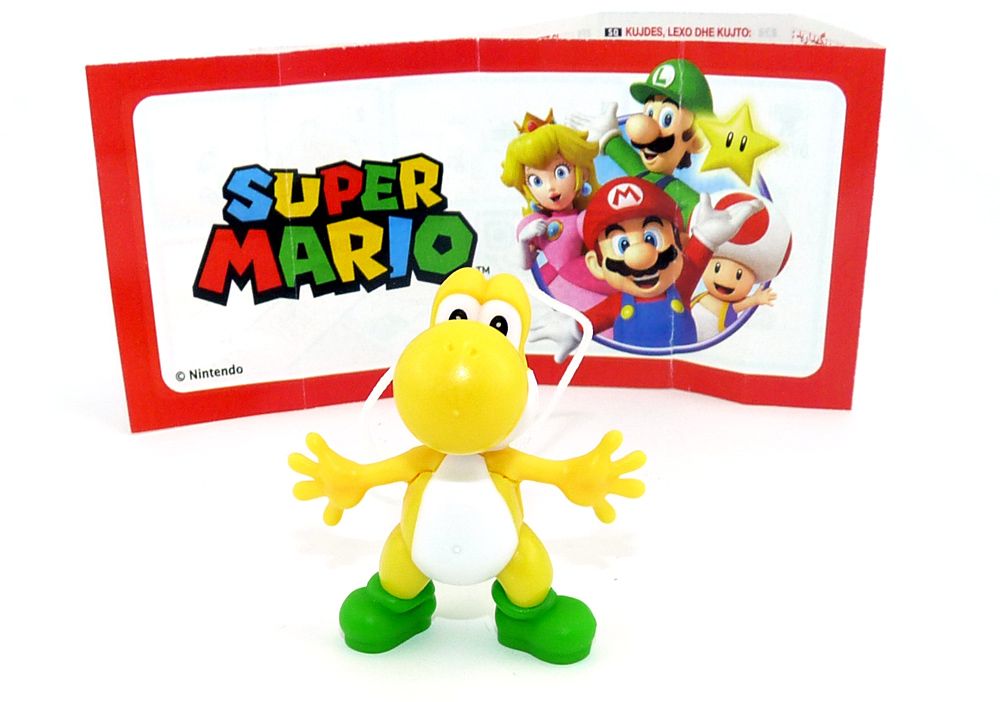 Super Mario Set aus dem Kinder Joy Ei 2025. Alle 10 Figuren mit allen ...