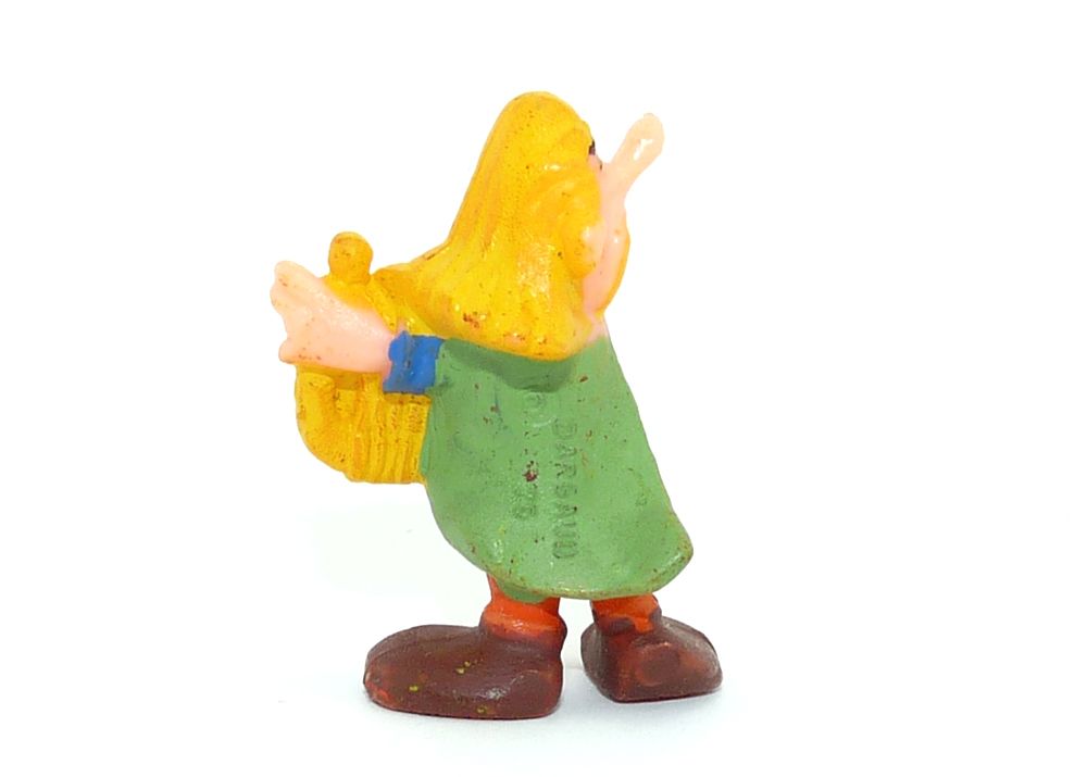 Troubadix Umhang in hellgrün - olivgrün, aus der Asterix Serie von 1975 ...