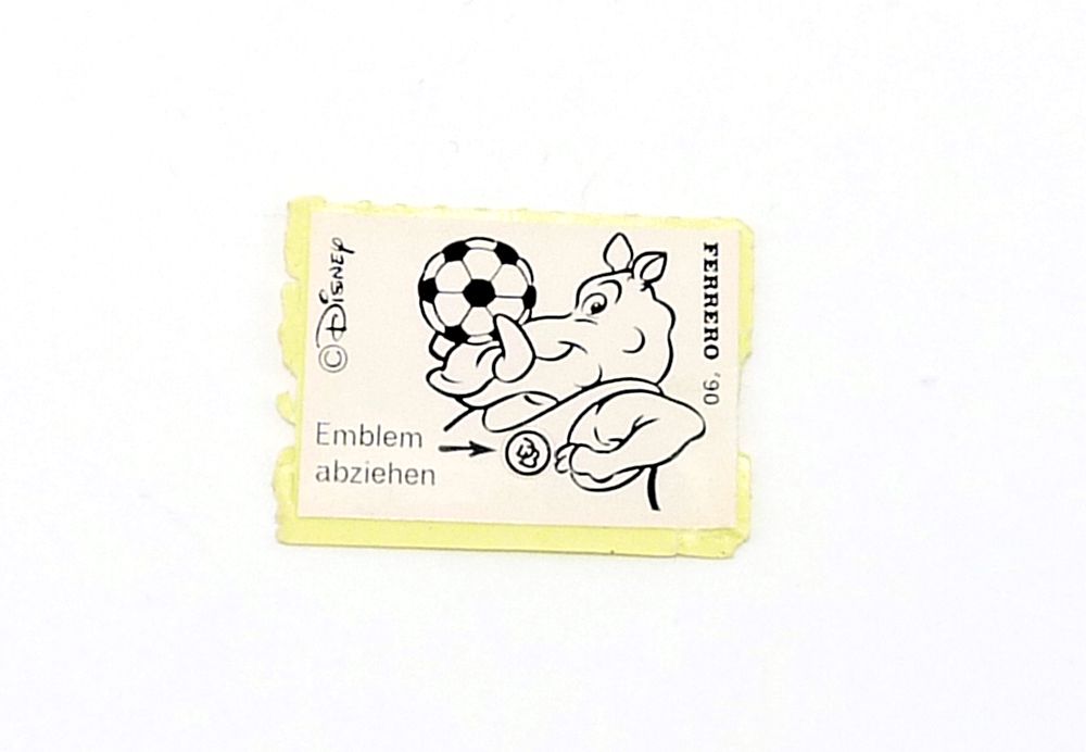 Power Porky Emblem Aufkleber auf Folie von 1990 - Ü-Ei online Shop auf ...