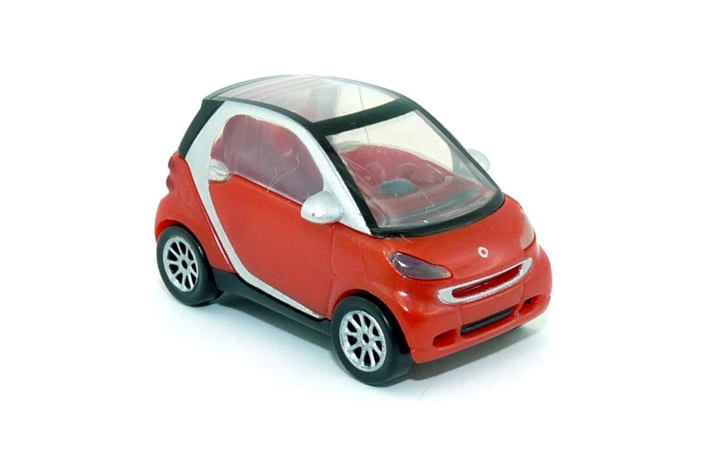 Smart Kleinwagen Fortwo Coupe in rot TT089 als Modellouto - Ü-Ei online ...