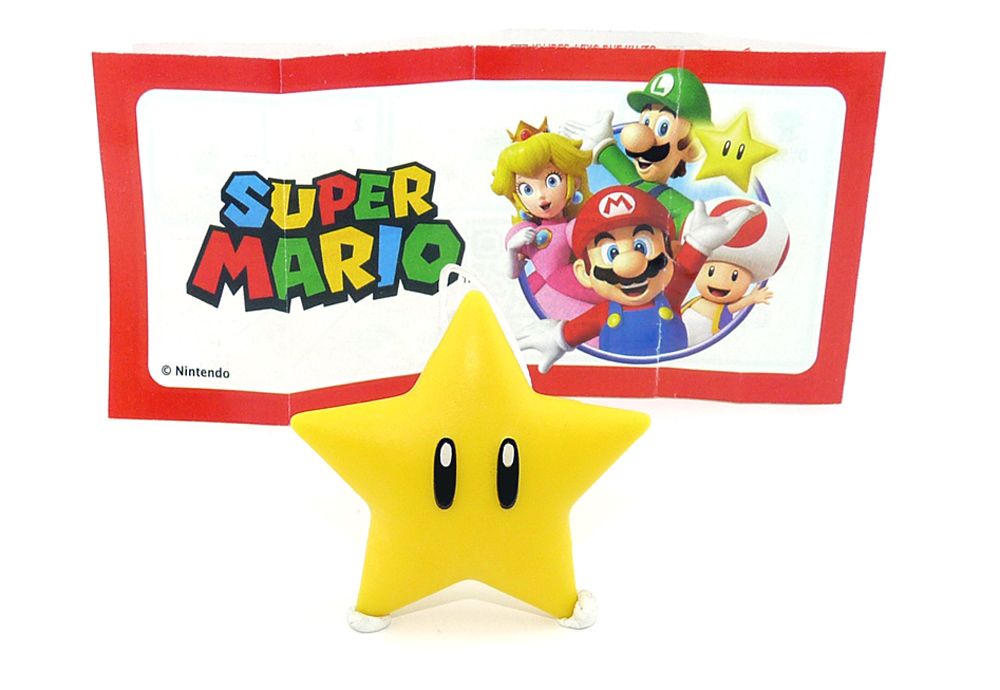 Super Mario Set aus dem Kinder Joy Ei 2025. Alle 10 Figuren mit allen ...