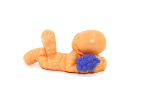 Rohling vom BILL BODY als Rasenkuschler mit lila Blüten - Ü-Ei online ...