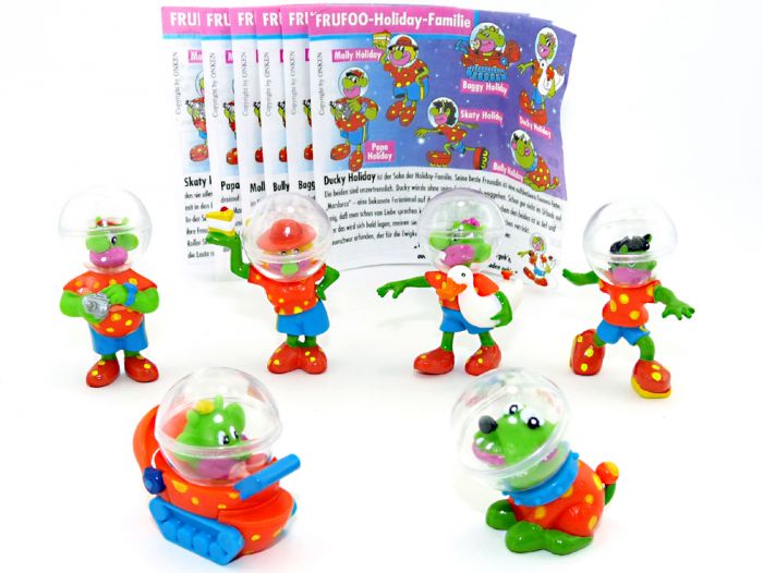 Frufoo Holliday Familie Figuren Set mit allen Zetteln [Firma Onken] - Ü ...
